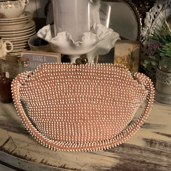 Bags | Vintage Beaded Handbag | Poshmark
